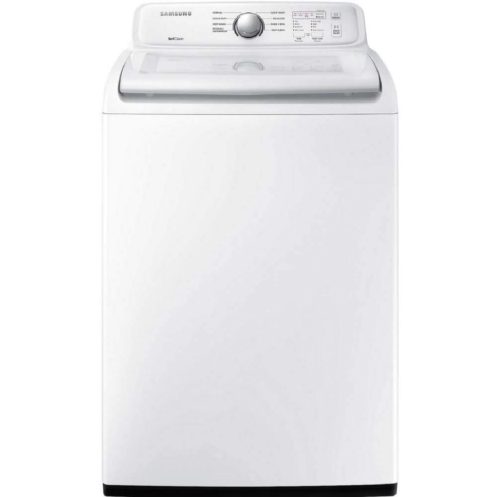 SAMSUNG WA45T3200AW 4.5 cu. ft. Top Load Washer with Vibration Reduction Technology+ in White