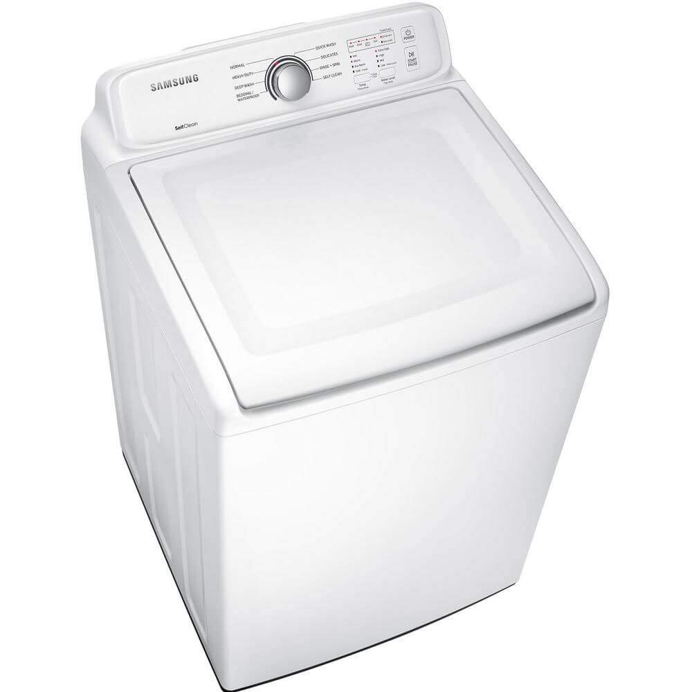 SAMSUNG WA45T3200AW 4.5 cu. ft. Top Load Washer with Vibration Reduction Technology+ in White