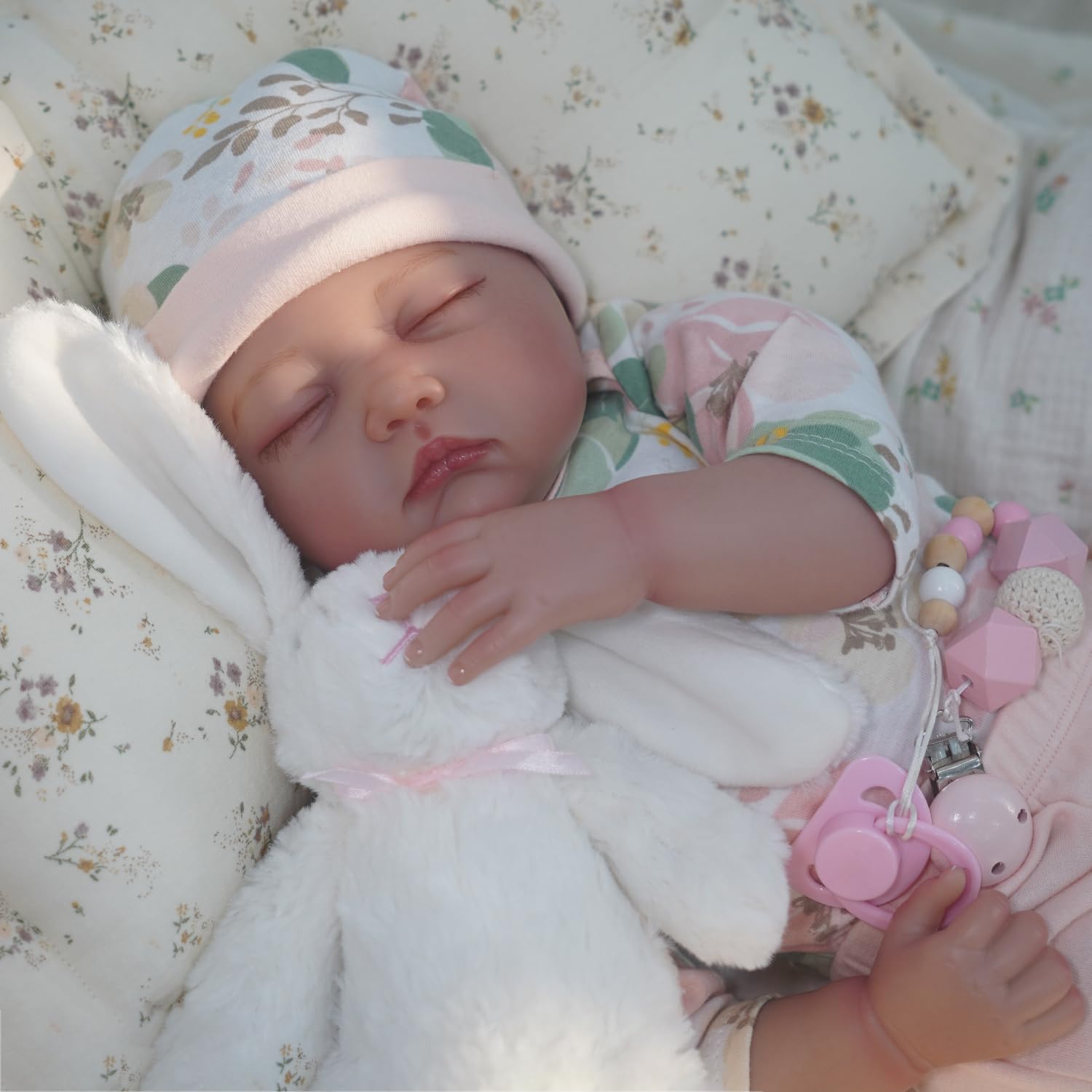 Kaydora Sleeping Reborn Baby Dolls, 22 Inch Lifelike Newborn Baby Girl Doll, Realistic Baby Reborn Toddler, Handmade Weighted Soft Body Reborn Dolls That Look Real, Amazing Gift Set for Kids Age 3+