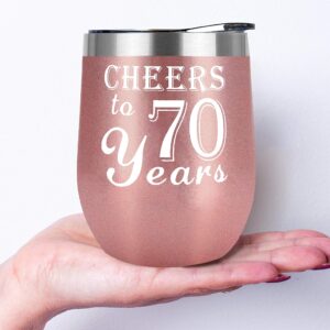 70th Birthday Gifts for Women, 70th Birthday Decorations for Women, Turning 70 Gifts for Women, 70 Birthday Tumbler, 70th Birthday, 70th Birthday Gifts, 70 and Fabulous Gifts for Women