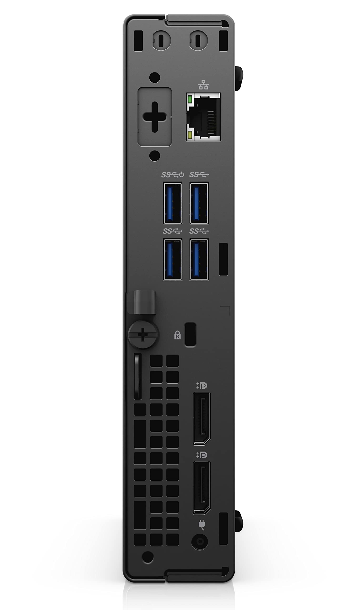 Dell OptiPlex 3090 MFF Windows 10 Pro Business Micro Form Factor Desktop, Intel Hexa-Core i5-10500T up to 3.8GHz, 16GB DDR4 RAM, 1TB PCIe SSD, USB WiFi Adapter, RJ-45, Mouse and Keyboard, Black