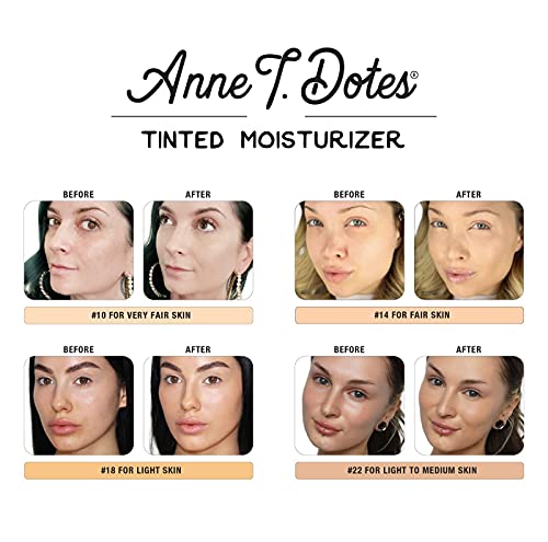 theBalm Anne T. Dotes Tinted Moisturizer, 18 (For Light Skin), 1 fl. Oz