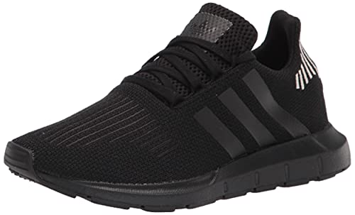 adidas Women's Swift Run Shoes, Black/Black/Black, 9