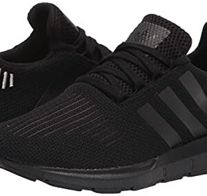 adidas Women's Swift Run Shoes, Black/Black/Black, 9