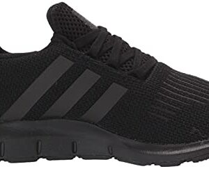 adidas Women's Swift Run Shoes, Black/Black/Black, 9