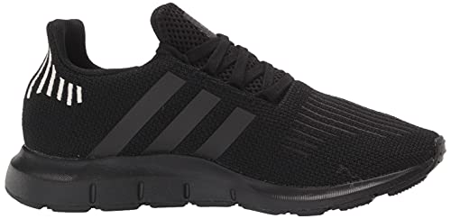 adidas Women's Swift Run Shoes, Black/Black/Black, 9