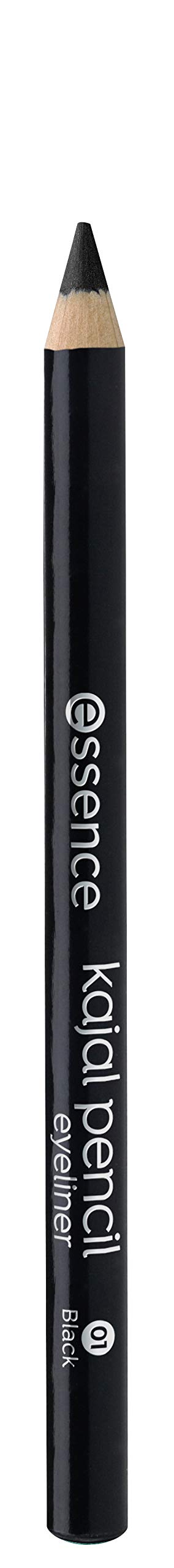 essence | 5-Pack Black Kajal Eyeliner Pencil | Water-Resistant & Applies Smoothly & Evenly | Sharpenable | Paraben Free | Cruelty Free