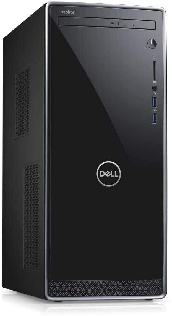 Dell Inspiron 3671 Desktop Computer, Intel Hexa-Core i5-9400, 16GB DDR4 RAM, 512GB PCIe SSD + 1TB HDD, WiFi, Bluetooth 4.0, VGA, HDMI, Black, Windows 10 Home