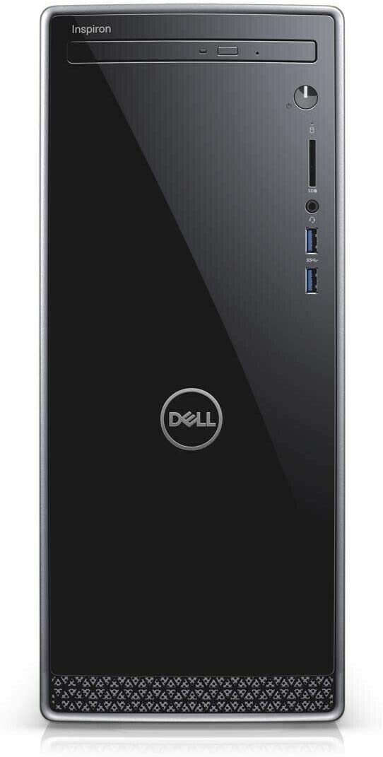 Dell Inspiron 3671 Desktop Computer, Intel Hexa-Core i5-9400, 16GB DDR4 RAM, 512GB PCIe SSD + 1TB HDD, WiFi, Bluetooth 4.0, VGA, HDMI, Black, Windows 10 Home