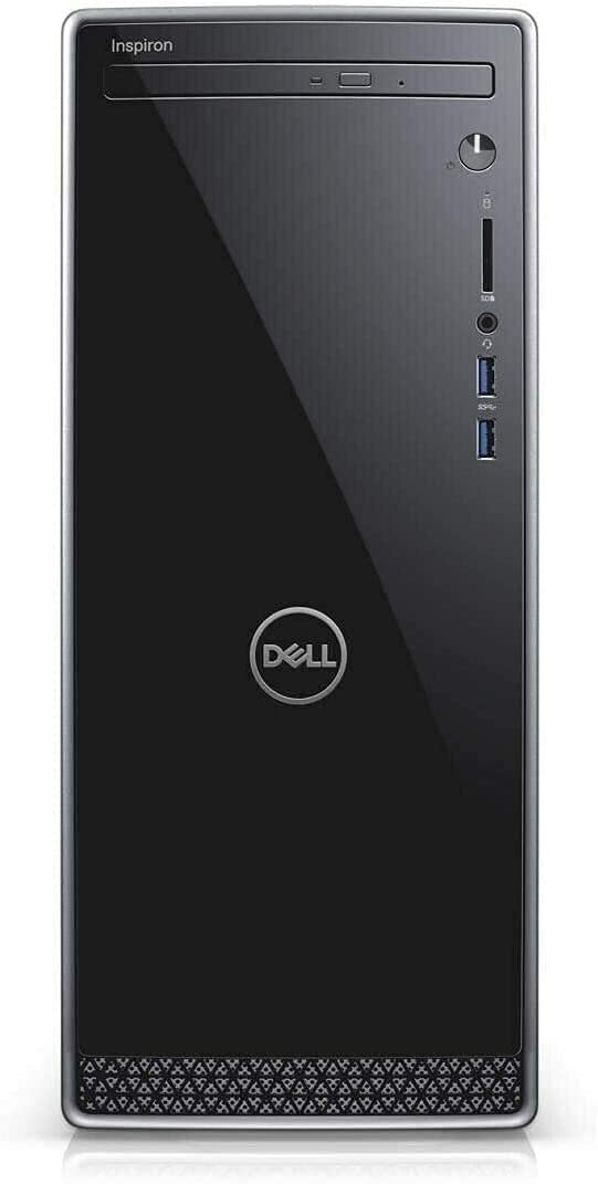 Dell Inspiron 3671 Desktop Computer, Intel Hexa-Core i5-9400, 16GB DDR4 RAM, 512GB PCIe SSD + 1TB HDD, WiFi, Bluetooth 4.0, VGA, HDMI, Black, Windows 10 Home