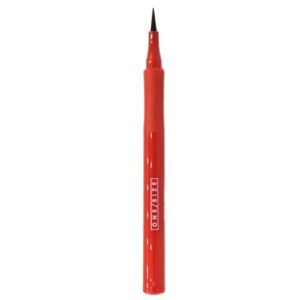 one/size by patrick starrr point made waterproof liquid eyeliner pen - 24-hour longwear, smudgeproof, precise black makeup eye liner, vegan, cruelty free