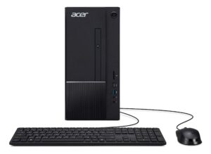 acer aspire tc-866-ur11 desktop, 9th gen intel core i5-9400 6-core processor, 8gb 2666mhz ddr4, 512gb ssd, 8x dvd, 802.11ac wifi 5, usb 3.1 type c, windows 10 home