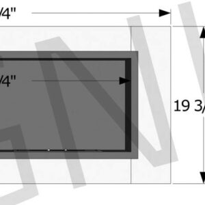 Black Recessed Wall Mount Ventless Bio Ethanol Fireplace - Lata | Ignis