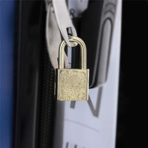 10pcs Mini Cute Diary Padlocks Gold Small Luggage Locks with Keys for Jewelry Boxes Decor