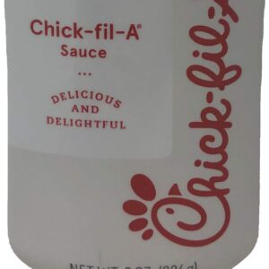 Chick-Fil-A Sauce 8 oz. Squeeze Bottle - resealable Container for Dipping, Drizzling, and Marinades (Chick-Fil-A)