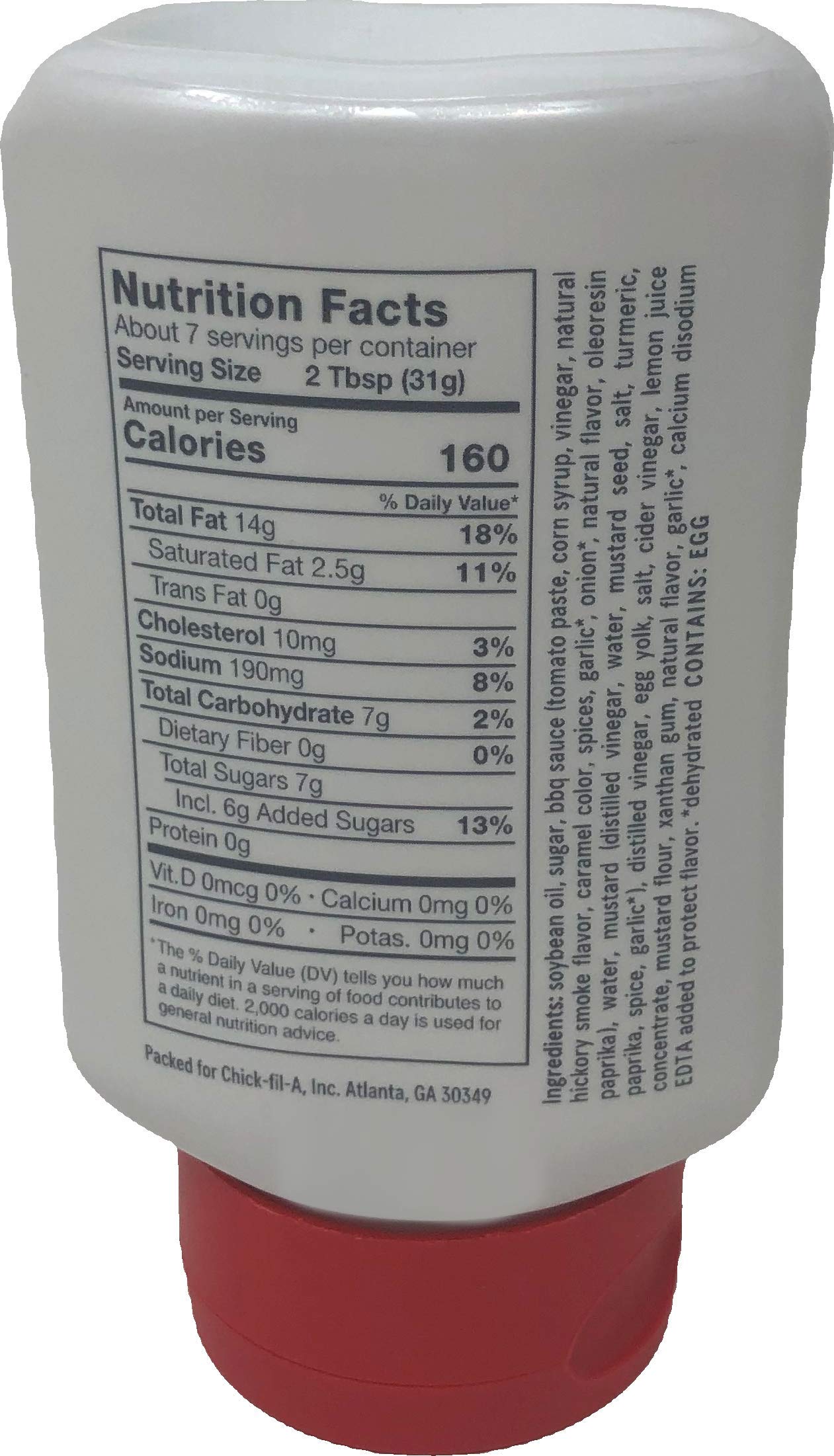 Chick-Fil-A Sauce 8 oz. Squeeze Bottle - resealable Container for Dipping, Drizzling, and Marinades (Chick-Fil-A)