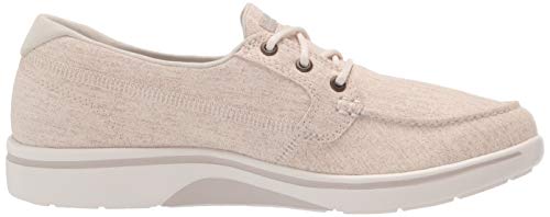 Skechers womens Arch Fit Uplift - Equator Boat Shoe, Taupe, 8 US