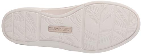 Skechers womens Arch Fit Uplift - Equator Boat Shoe, Taupe, 8 US