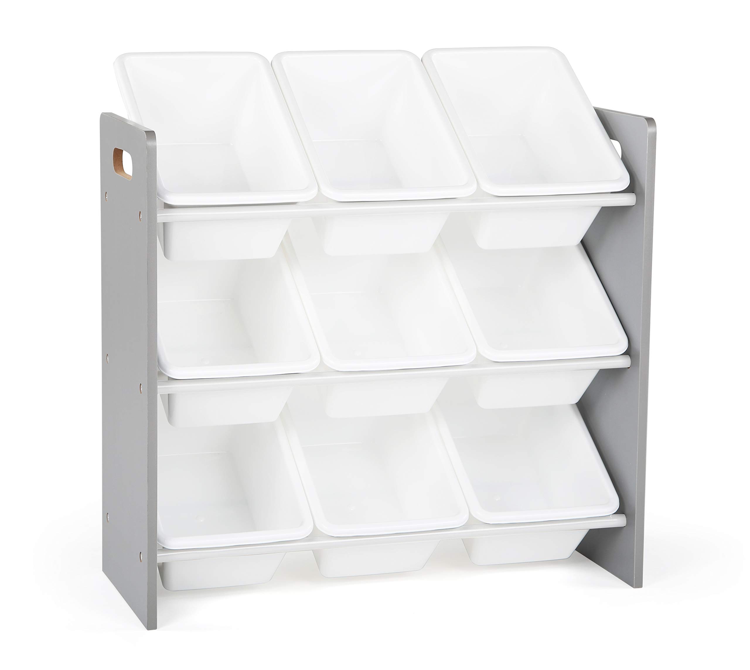 Humble Crew Kids Toy Organizers with Storage Bins (9 Bin, 24" Tall) and (12 Bin, 31" Tall)