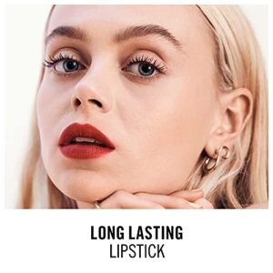 Rimmel Lasting Finish Matte Lipstick - All-Day Intense Lip Color with Exclusive Ruby and Diamond Complex - 220 Mauve Bliss, .14oz