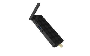 axon fanless mini pc stick, intel gemini lake 41 series processor windows 10 pro 4 gb ram + 64 gb emmc support 4k hd, 2.4/5g wifi, bt 4.0