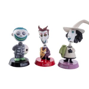 Nightmare Before Christmas Jack Skeleton 6 Piece Birthday Cake Topper Set Featuring 2" Figure Set