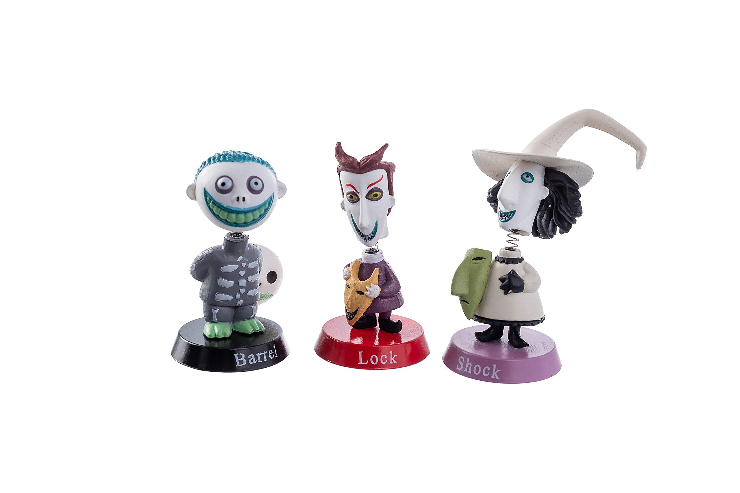 Nightmare Before Christmas Jack Skeleton 6 Piece Birthday Cake Topper Set Featuring 2" Figure Set