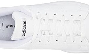 adidas mens Advantage Racquetball Shoe, White/Cloud White/Ink, 11 US