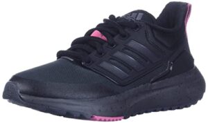 adidas women's eq21 run cold.rdy shoe, carbon/rose tone/black, 7