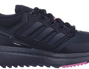 adidas Women's EQ21 Run Cold.RDY Shoe, Carbon/Rose Tone/Black, 7