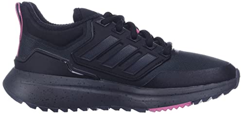 adidas Women's EQ21 Run Cold.RDY Shoe, Carbon/Rose Tone/Black, 7