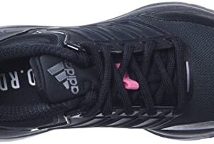 adidas Women's EQ21 Run Cold.RDY Shoe, Carbon/Rose Tone/Black, 7