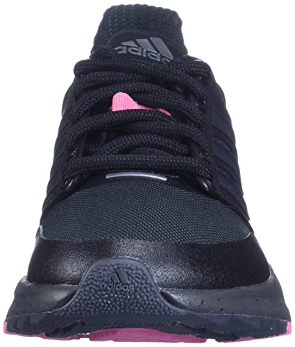 adidas Women's EQ21 Run Cold.RDY Shoe, Carbon/Rose Tone/Black, 7