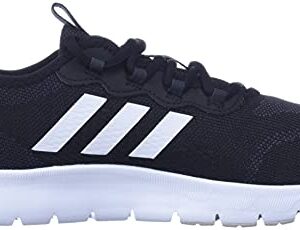 adidas Women's Vario Sport Running Shoe, Black/White/Grey, 7.5