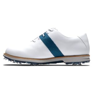 FootJoy Women's Premiere Series Previous Season Style Golf Shoe, White/Blue, 7