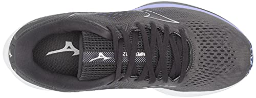 Mizuno Women's Wave Rider 25 | neutral Support Running Shoe |Eco Friendly Materials | Blackened Pearl | US 8.5