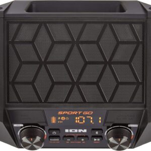 ION Audio Sport Go Tailgate Ultra-Portable Rugged Bluetooth PA Speaker System (Renewed)