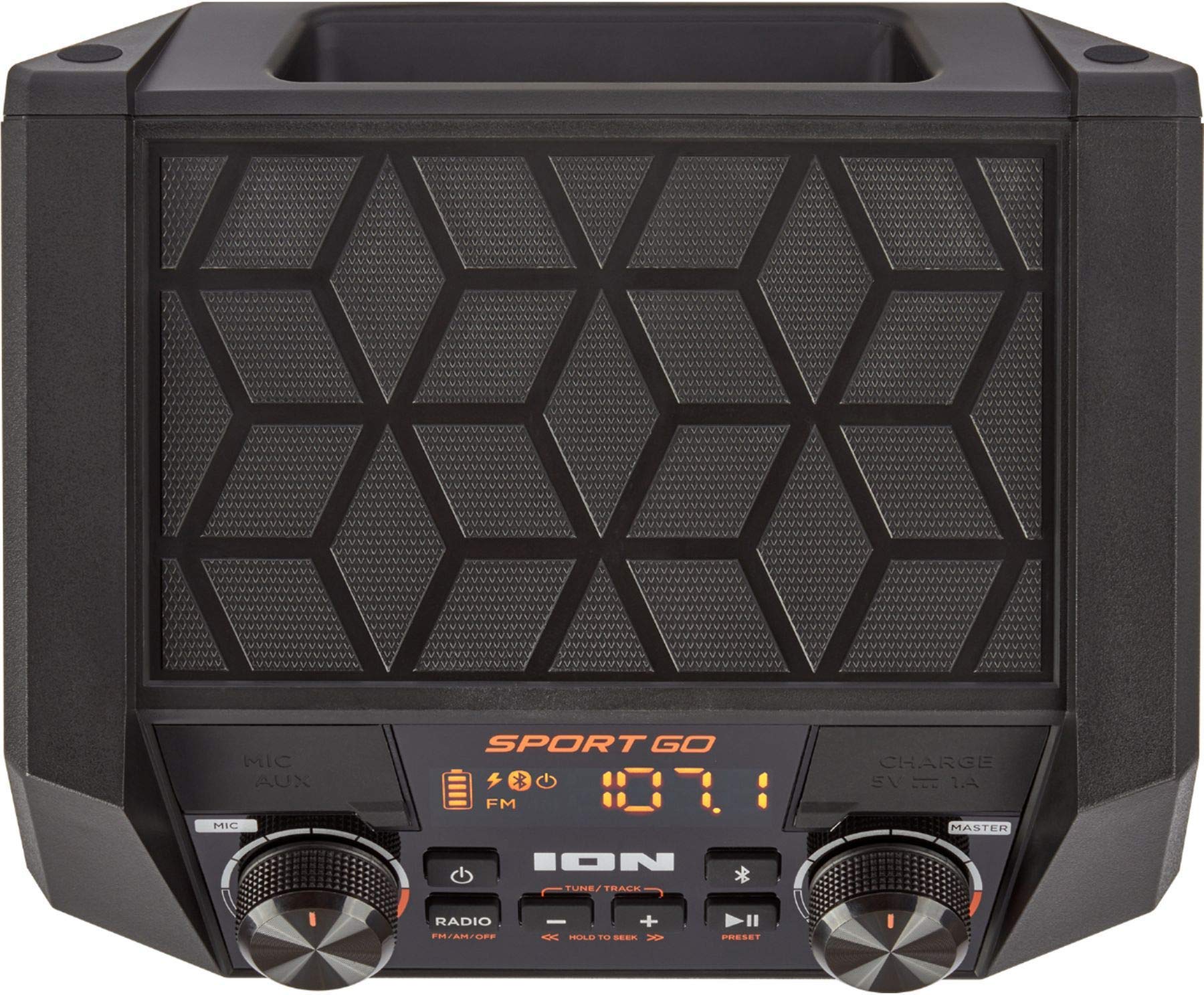 ION Audio Sport Go Tailgate Ultra-Portable Rugged Bluetooth PA Speaker System (Renewed)