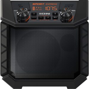 ION Audio Sport Go Tailgate Ultra-Portable Rugged Bluetooth PA Speaker System (Renewed)