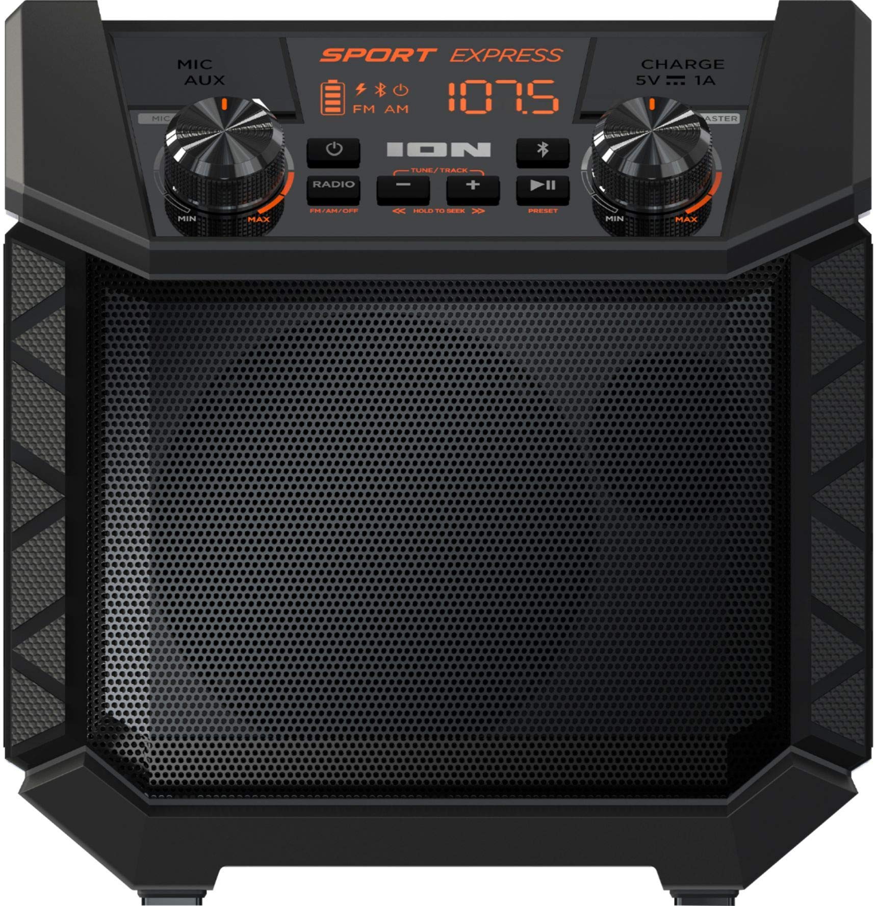 ION Audio Sport Go Tailgate Ultra-Portable Rugged Bluetooth PA Speaker System (Renewed)