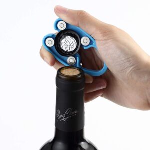 2 Pack Wine Foil Cutter by FYL, Easy to Use Wine Bottle Opener Accessory, Gift for Wine Lovers, Gold