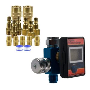 dar01b regulator with air tools fittings kit combo