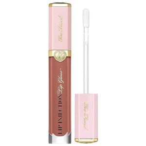 too faced lip injection power plumping hydrating lip gloss secure the bag