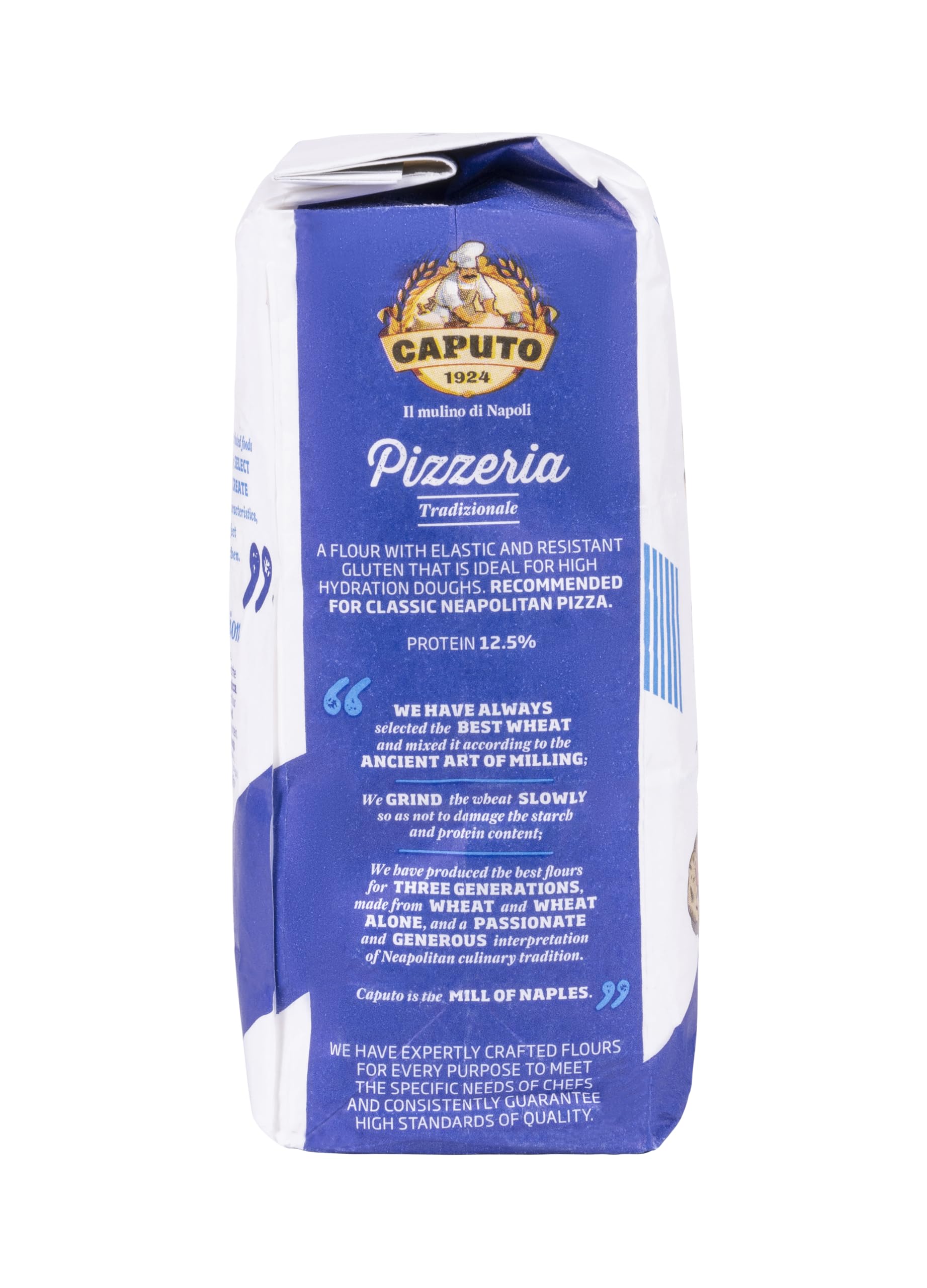 Antimo Caputo Pizzeria 00 Flour (Blue) 2.2 LB - Pack of 2 (Total 4.4 LBS)