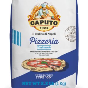 Antimo Caputo Pizzeria 00 Flour (Blue) 2.2 LB - Pack of 2 (Total 4.4 LBS)