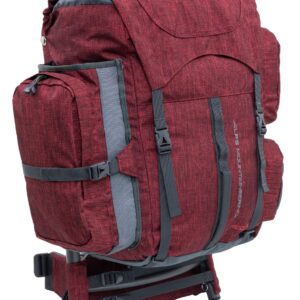 ALPS Mountaineering Rock 34L, Heather Red/Gray, 34 Liters