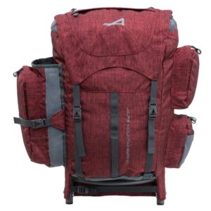 ALPS Mountaineering Rock 34L, Heather Red/Gray, 34 Liters