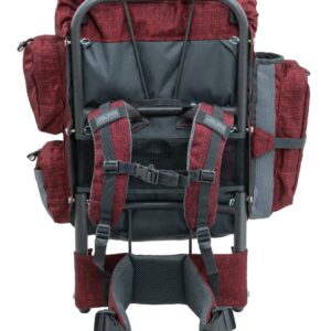 ALPS Mountaineering Rock 34L, Heather Red/Gray, 34 Liters