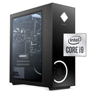 OMEN 30L Gaming Desktop PC, NVIDIA GeForce RTX 3080 Graphics Card, 10th Generation Intel Core i9-10850K Processor, 32 GB RAM, 1 TB SSD and 2 TB Hard Drive, Windows 10 Home (GT13-0092, 2020)