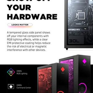 OMEN 30L Gaming Desktop PC, NVIDIA GeForce RTX 3080 Graphics Card, 10th Generation Intel Core i9-10850K Processor, 32 GB RAM, 1 TB SSD and 2 TB Hard Drive, Windows 10 Home (GT13-0092, 2020)